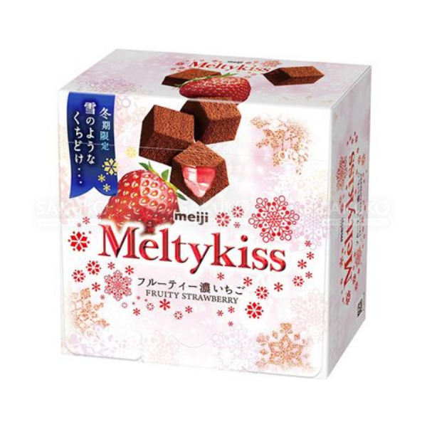 Socola tươi Meiji Meltykiss vị dâu 60g-Hàng Nhật Bản Thực Phẩm